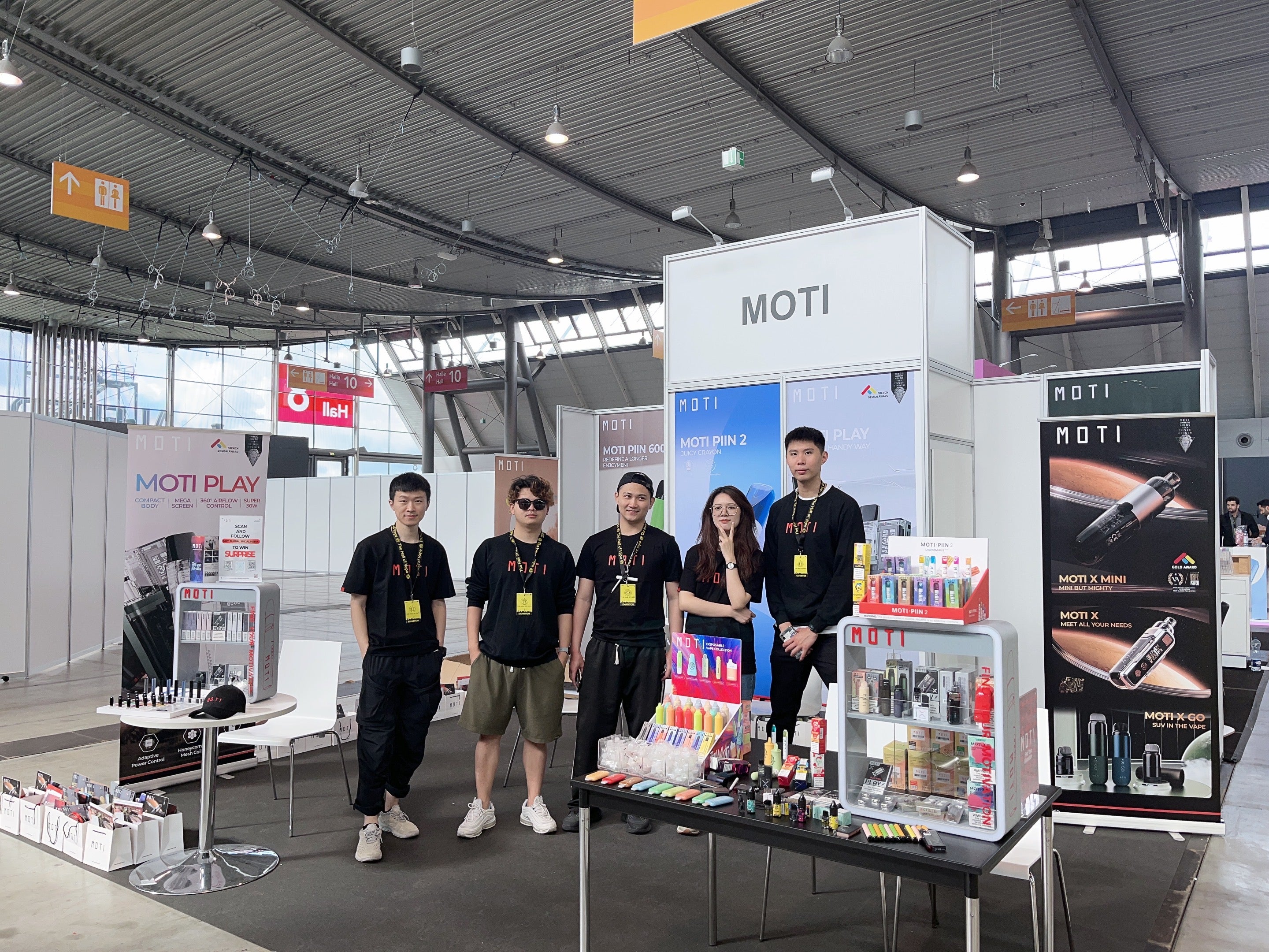 Discover the Next Level of Vaping: MOTI Play at The Hall of Vape Stutt