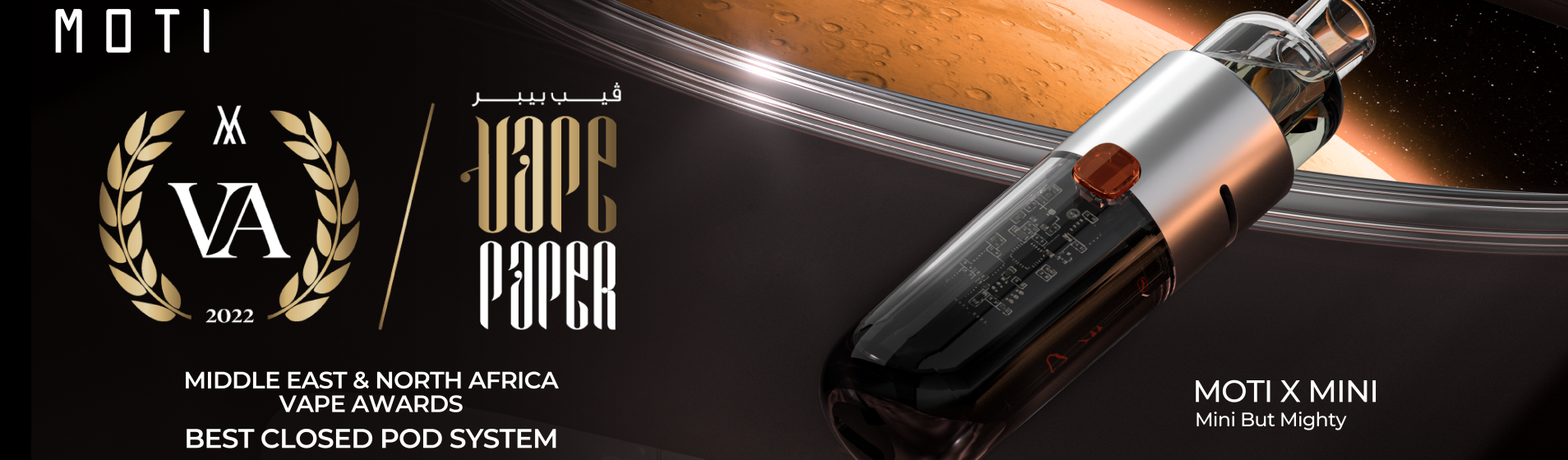 MOTI Stunned the World Vape Show, Unveiling its Plans for the Global M