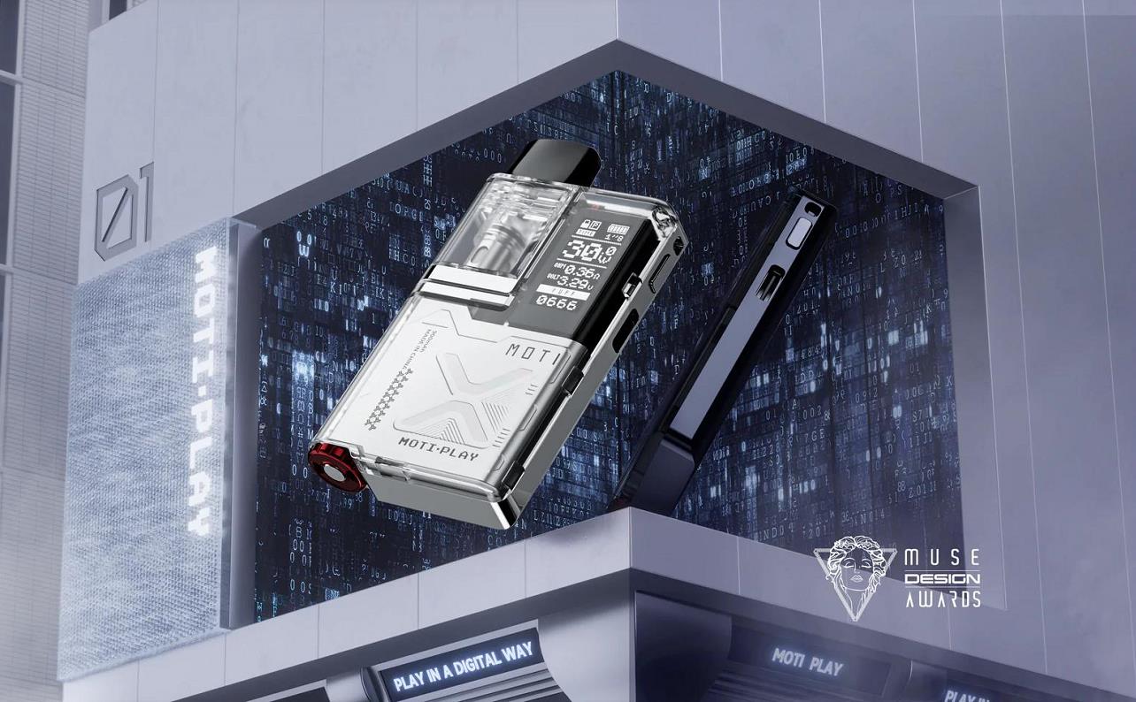 【Myvapereview】MOTI’s MUSE Design Award Winner The MOTI Play, An Ideal